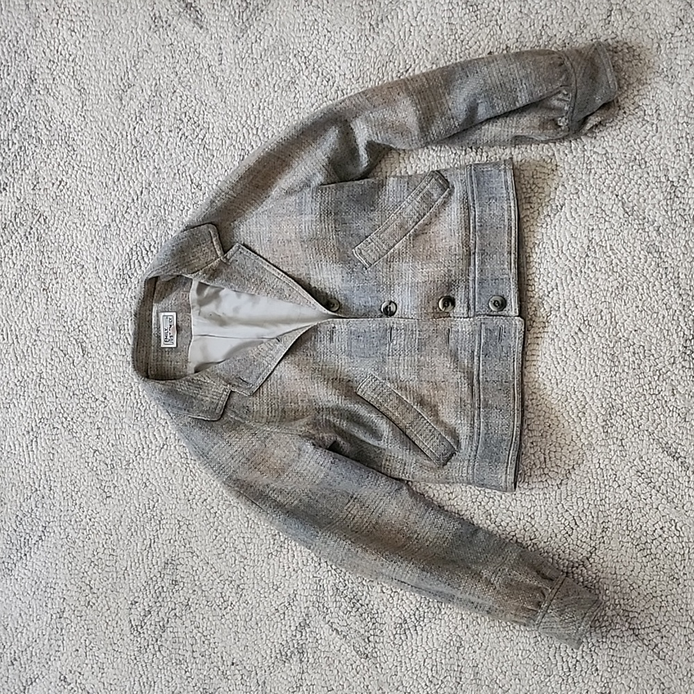 1970s Vintage Emily, Just Emily Wool Bomber Jacket - Gem